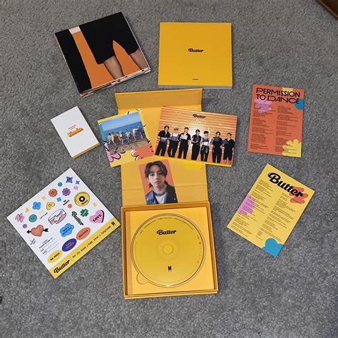 Butter Bts Contains Cd Lyric Cards Photo Depop
