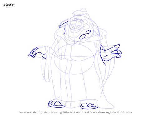 How To Draw Thelonious From Sonic Underground Sonic Underground Step By Step