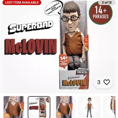 Mclovin Superbad Toys Mclovin Talking Doll From Superbad Movie Poshmark