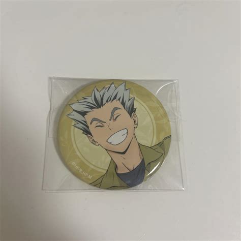 ハイキュー 木兎光太郎 缶バッジ メルカリ