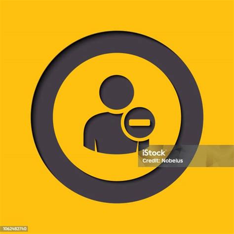 사용자 프로필 로그인 웹 문양 마이너스 아이콘 일러스트 레이 션 디자인 요소 고리 사슬에 대한 스톡 벡터 아트 및 기타 이미지 고리 사슬 노랑 머리 Istock