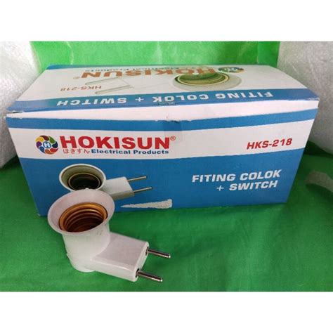 Jual Fitting Colok Fitting Lampu Tidur Hokisun Shopee Indonesia