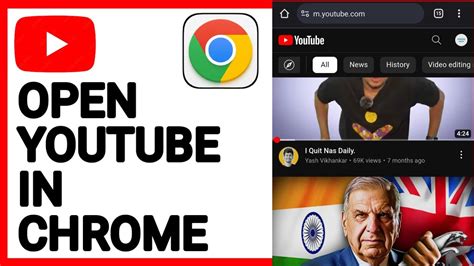 How To Open YouTube In Chrome YouTube