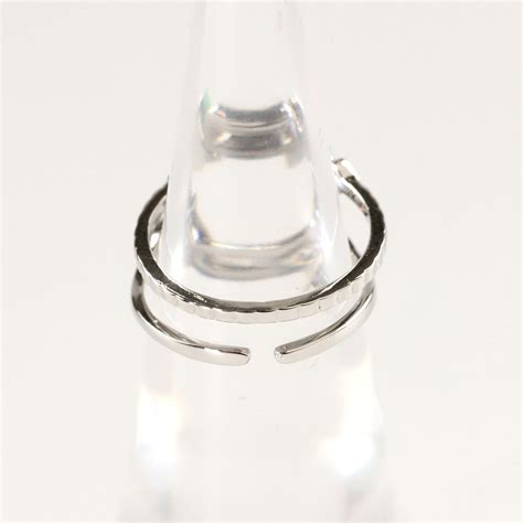 Custom Tanjiro Kamado Inspired Double Ring Anime Manga 2 Piece Jewelry