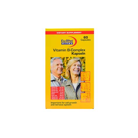 آفری فروشگاه لوازم آرایشی و بهداشتی کپسول ویتامین B کمپلکس یوروویتال