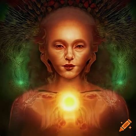 Fractal Art Of A Beautiful Woman On Craiyon