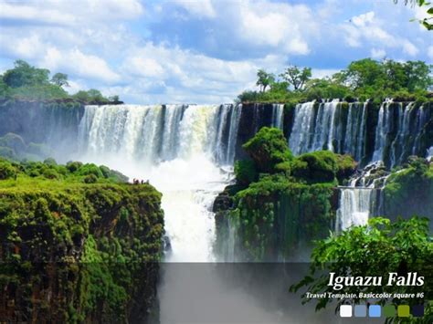 용진욱 아르헨티나 이구아수 폭포 Iguazu Falls 여행 Ppt 템플릿 첨부파일 有 네이버 블로그