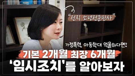 🌳소년신판🌳 상대방를 유책배우자로 만들기 위한 임시조치 가사·소년전문법관 출신 신혜성 변호사 Youtube