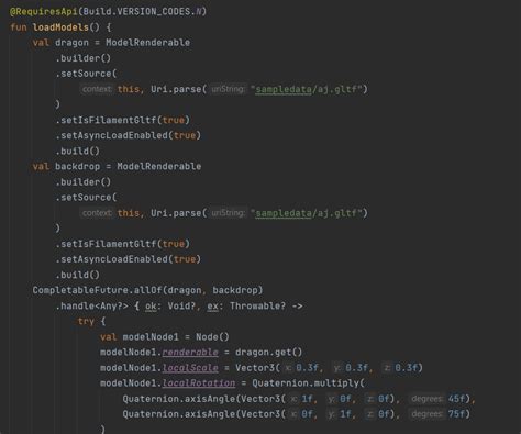 sceneform app crashes · issue 379 · sceneview sceneform android · github