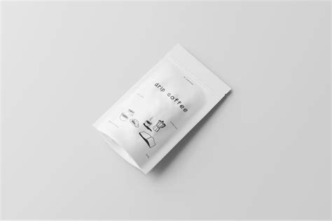 Minimalist Drip Coffee Packaging Design