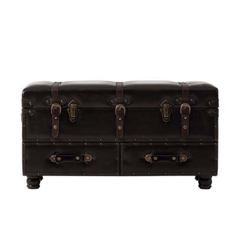 Charlton Home® Aislah Faux Leather Upholstered Storage Bench And Reviews