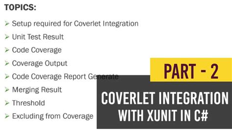 Coverlet Integration With Xunit In C Part 2 Xunit Test Cases