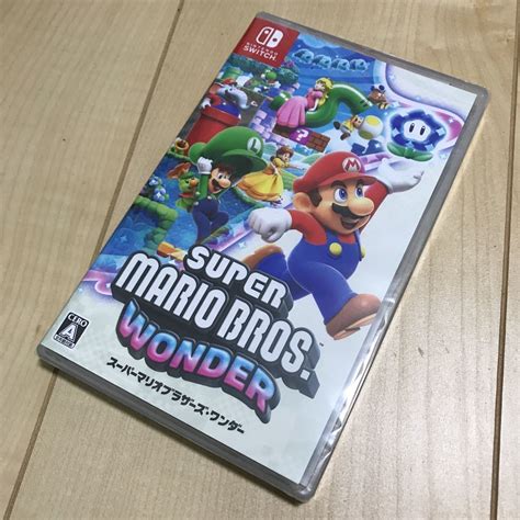 【未使用】【switch】 新品未開封 スーパーマリオブラザーズ ワンダー Nintendo Switch ニンテンドースイッチソフトの落札