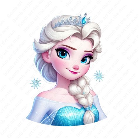 Frozen Princess Clipart Princess Elsa Clipart Elsa Png Instant