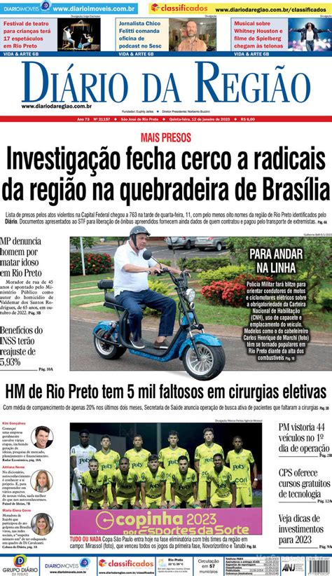 Capa Di Rio Da Regi O Edi O Quinta De Janeiro De