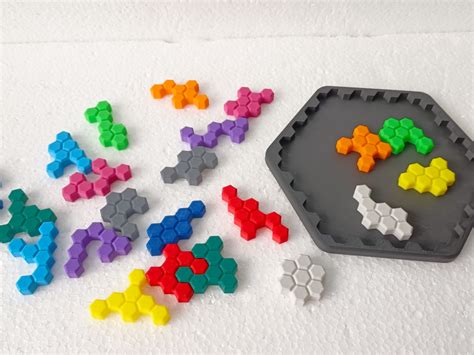 Hexagonal Puzzle By Zrispi Makerworld Download Free 3d Models