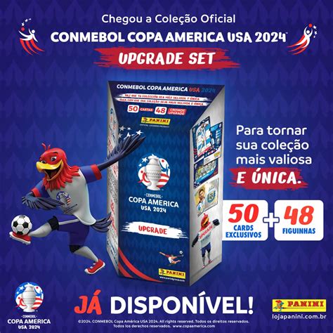 Panini apresenta novo Upgrade Set do álbum da Copa América