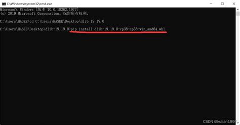 Python38 Dlib库安装轮子dlib Cp38 Csdn博客 Python38 Dlib库安装轮子dlib Cp38 Csdn博客