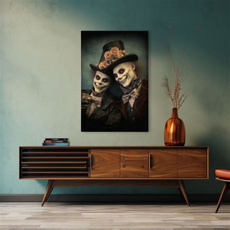 Dark Fantasy Goth Wall Art Gothic Wall Decor Spooky Art Creepy Wall