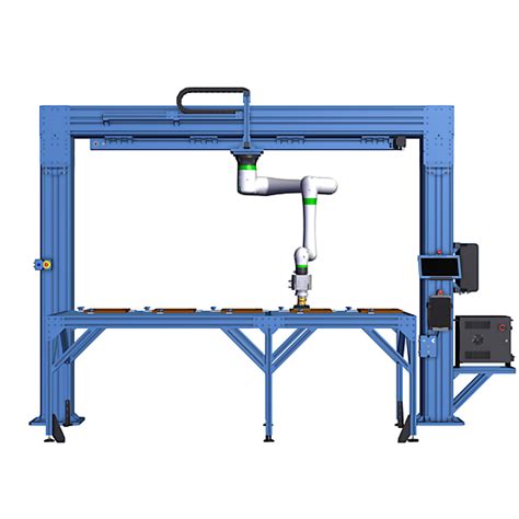 Overhead Surface Finishing Cell Fanuc Crx10ial Vention