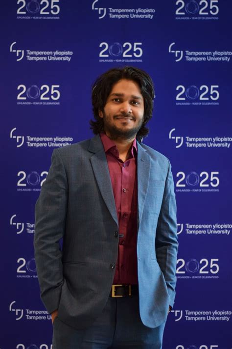 Celebration Of 100 Years Of Tampere University 🎉 Md Aidul Islam