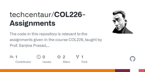 Github Techcentaur Col Assignments The Code In This Repository Is