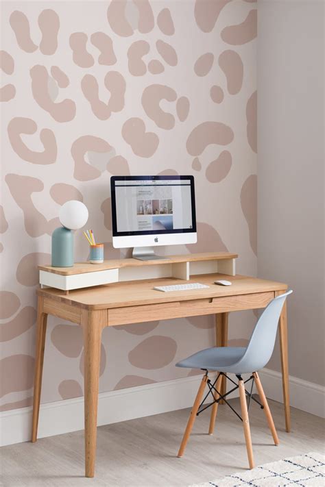 Pink Leopard Print Wallpaper Mural Hovia Hovia