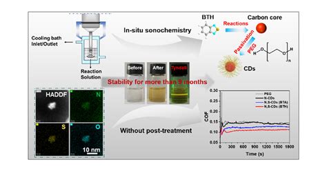 Dynamic Directional Ultrasonically In Situ Generated Ns Codoped Carbon