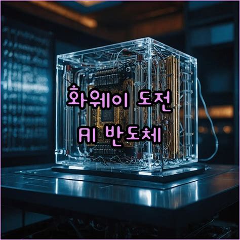 화웨이 엔비디아에 도전장 Ai 반도체 시장 판도 변화💥