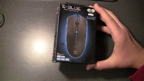 Cobra E-Blue Junior Gaming Mouse Review and Unboxing - YouTube