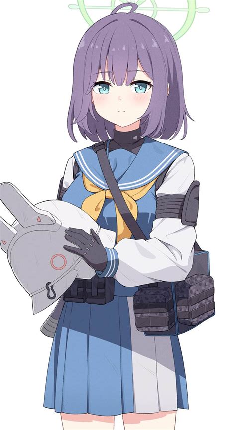 《碧蓝档案》空井咲pixiv插画图片 Bobopic
