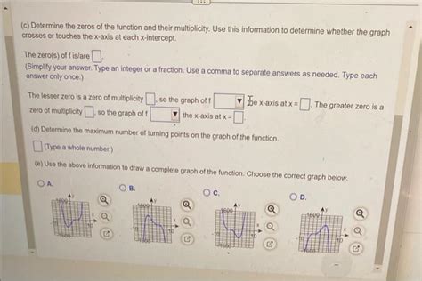 solved analyze the polynomial function f x −3 x 4 x−3 3