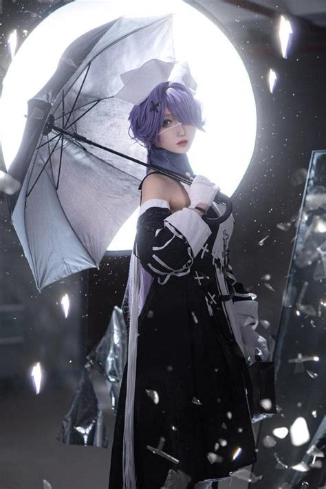 Cos：明日方舟絮雨cosplay正片 物部弥生