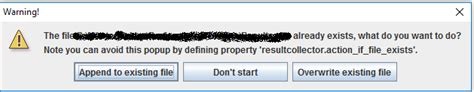 Jmeter Gui Set Default Settings For Exporting Results To Csv File