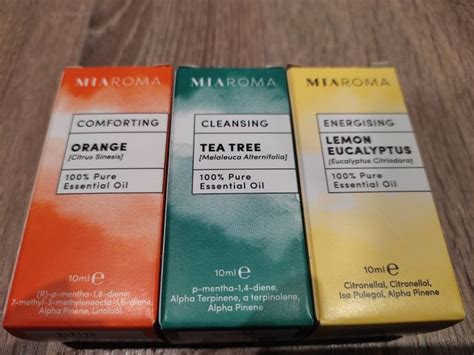 Essential Oils Miaroma Lemon Orange Tea Tree Eucalyptus Aromatherapy Diffuser For Sale In