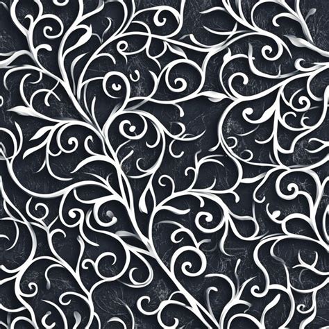 Petal Paint Pattern Premium Ai Generated Image