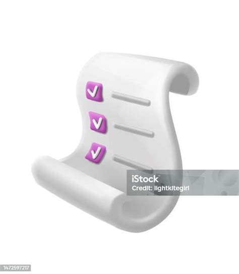 3d 흰색 할 일 체크리스트 프로젝트 계획 개념 경영자에 대한 스톡 벡터 아트 및 기타 이미지 경영자 고객 참여 데이터 Istock