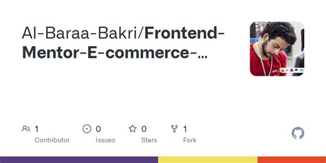 Github Al Baraa Bakri Frontend Mentor E Commerce Product Page