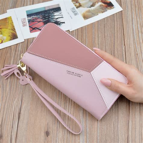 Large Capacity Leather Phone Wallet For Women Pw Cheap Cell Phone Case With Keyboard For Sale