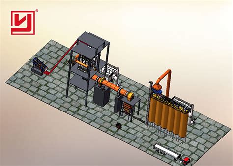 Energy Saving Rotary Lime Kiln Pyrolysis Equipment For Active Quick