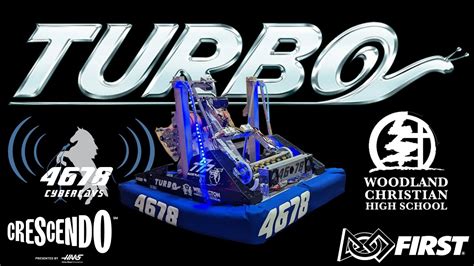 FRC Team 4678 CyberCavs 2024 Robot Reveal Turbo YouTube