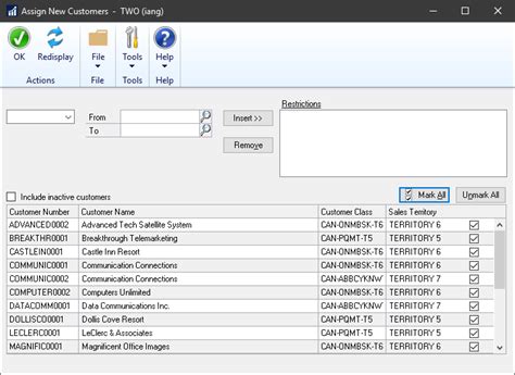 features of customerhq from isc software manage salesperson accounts