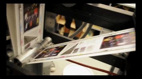 Flexographic Press Run Tutorial Making A Print YouTube