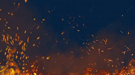 Spark Particle PNG Picture Abstract Particle Spark Smoke Burning