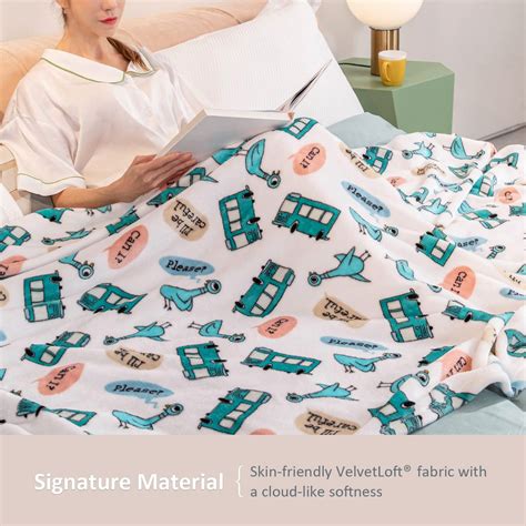 Buy Berkshire Blanket Mo Willems Velvetloft Soft Cozy Plush Throw Don