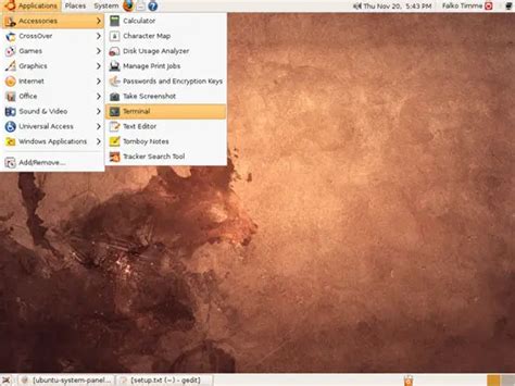 HowTo Install Ubuntu System Panel Linux Chronicles Home