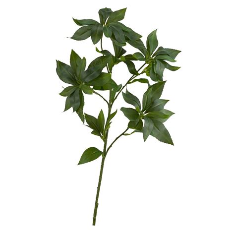 Artificial Cassava Leaf Green 80cm Desflora