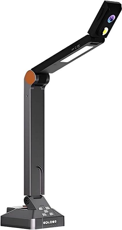 Hovercam Solo 8 Plus Document Camera 13mp Sensor 4k Resolution Foldable Document