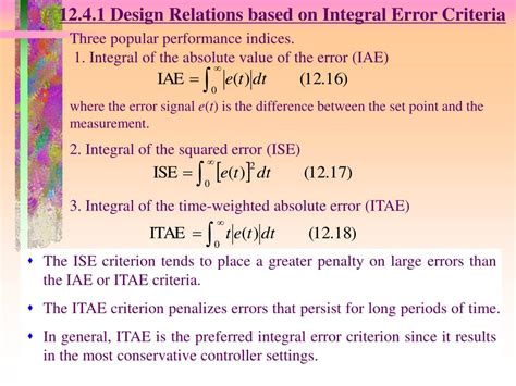 PPT Control Design Based On Transient Response Criteria PowerPoint Presentation ID