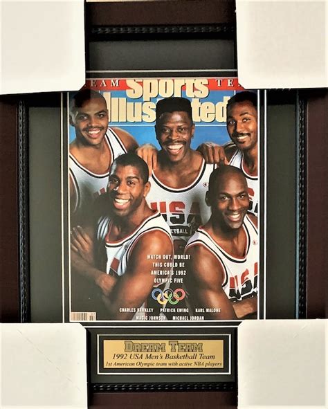 Team Usa Mens Basketball 1992 Dream Team Sports Illustrated Cover